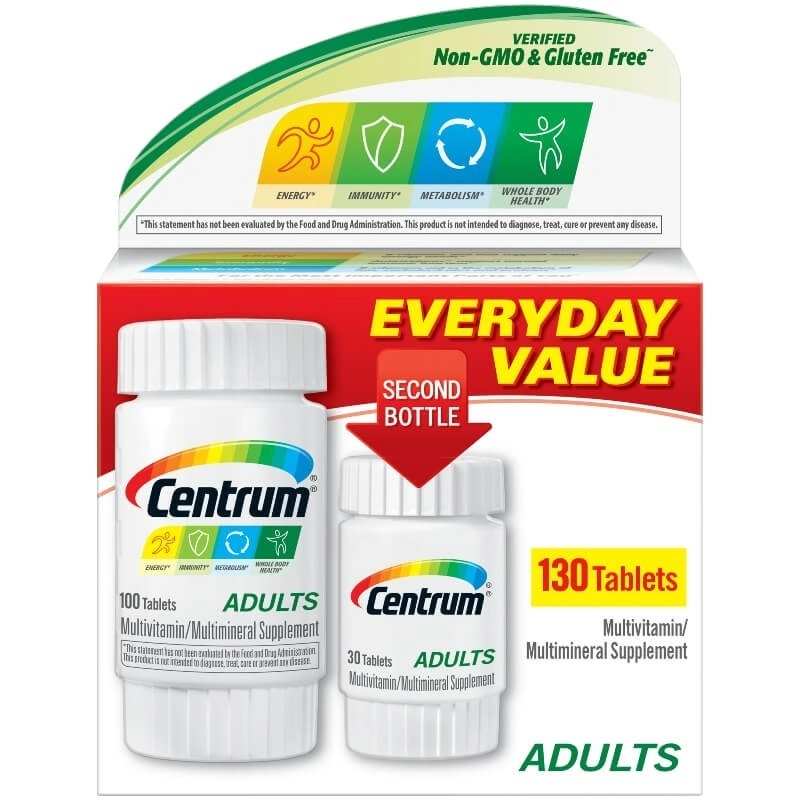 CENTRUM ORIGINAL 100+30 TABLETAS