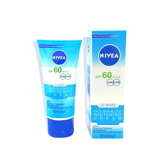 NIVEA FACE SUN BLOCK WHIT CREA 60SPF 60M