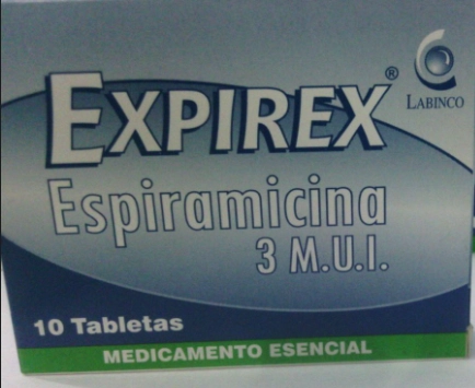 EXPIREX 3 M.U.I (ESPIRAMICINA) 10 TABL