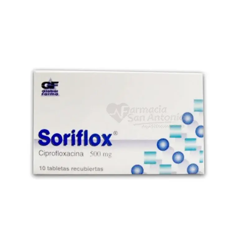Soriflox 500Mg. X10 Tabletas