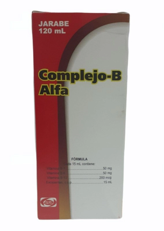 COMPLEJO B JARABE 120ML ALFA