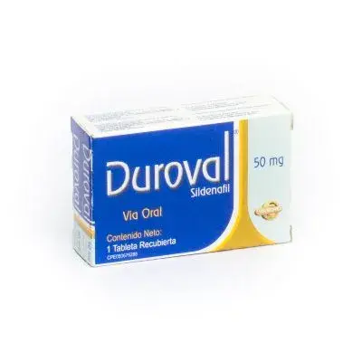 Duroval Sildenafil 2x1 50Mg 1 Tableta