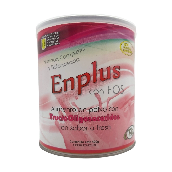 ENPLUS FOS POLVO FRESA 400GR