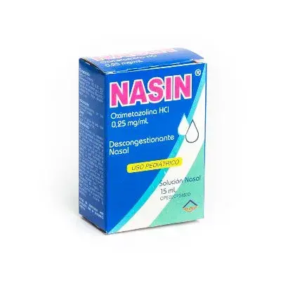 Productos Similares a Nasin Solución Nasal Pediátrico x 15Ml 0.025%