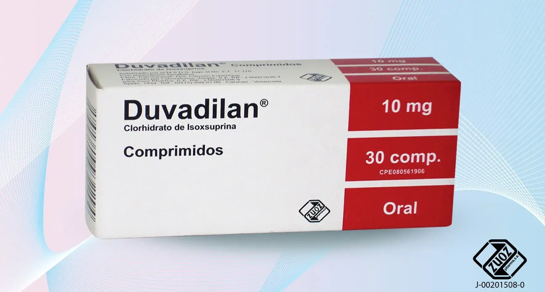 Duvadilan 10Mg 30Comprimidos
