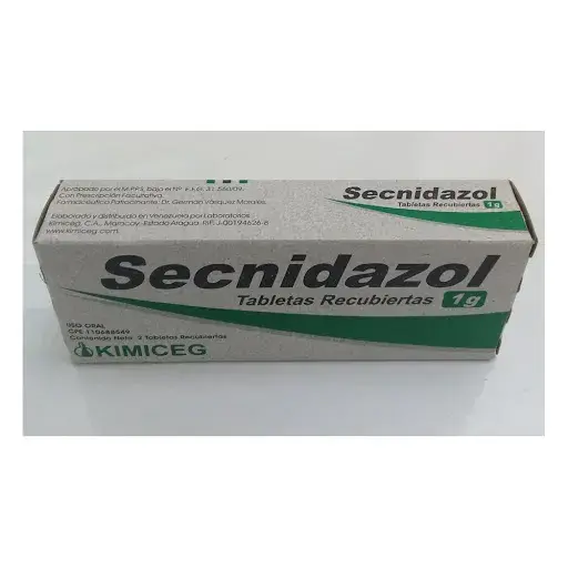 Secnidazol Kimi 1G 2Tabletas