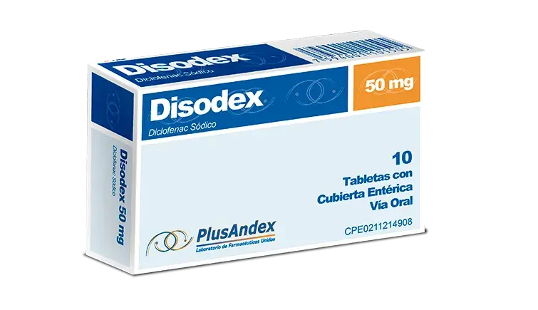 Productos Similares a Disodex 50 mg X 10 Tabletas Recubiertas