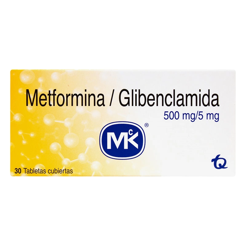 METFORMINA/GLIBENC 500/5MG 30TABLETA