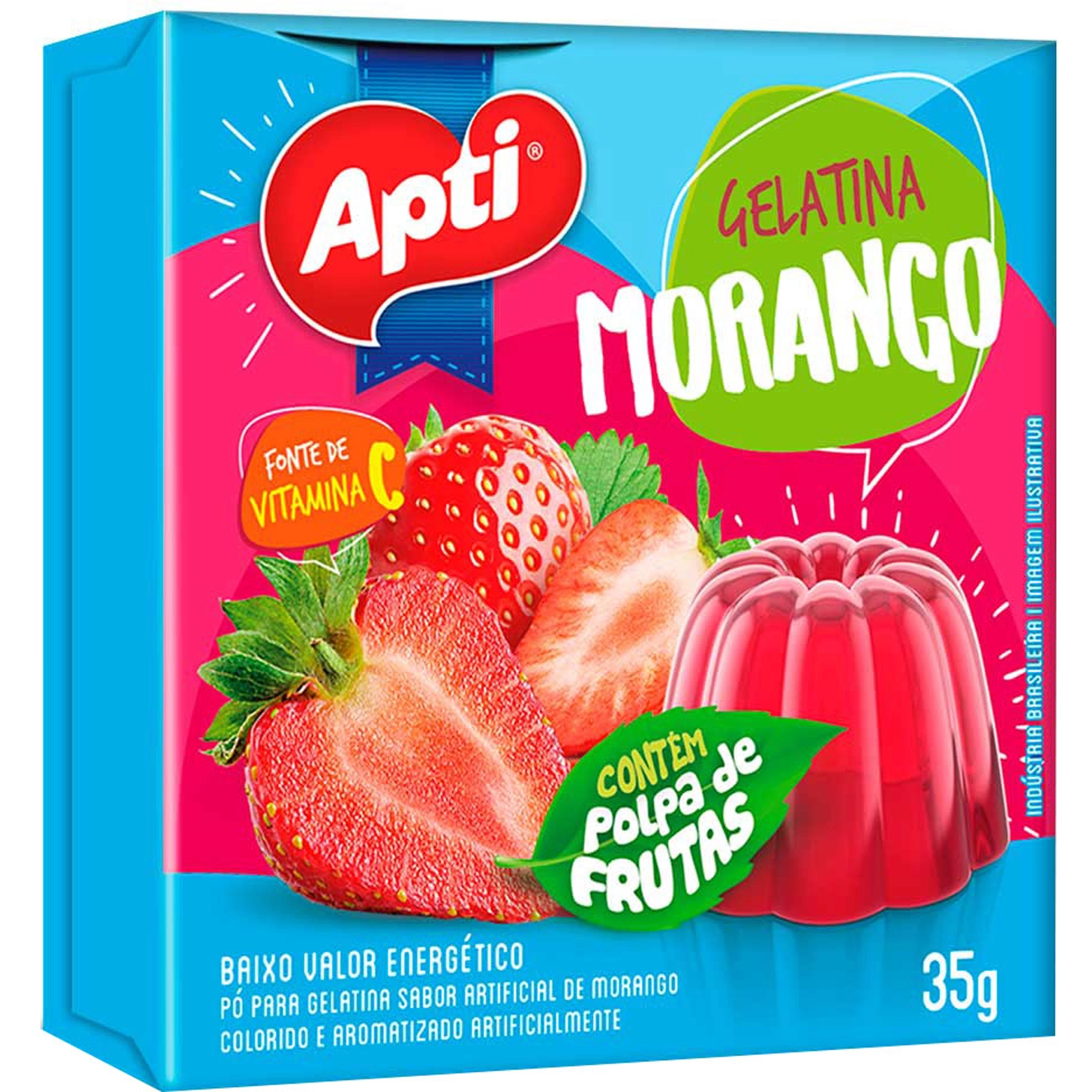 APTI GELATINA FRUTILLA FRESA 35G