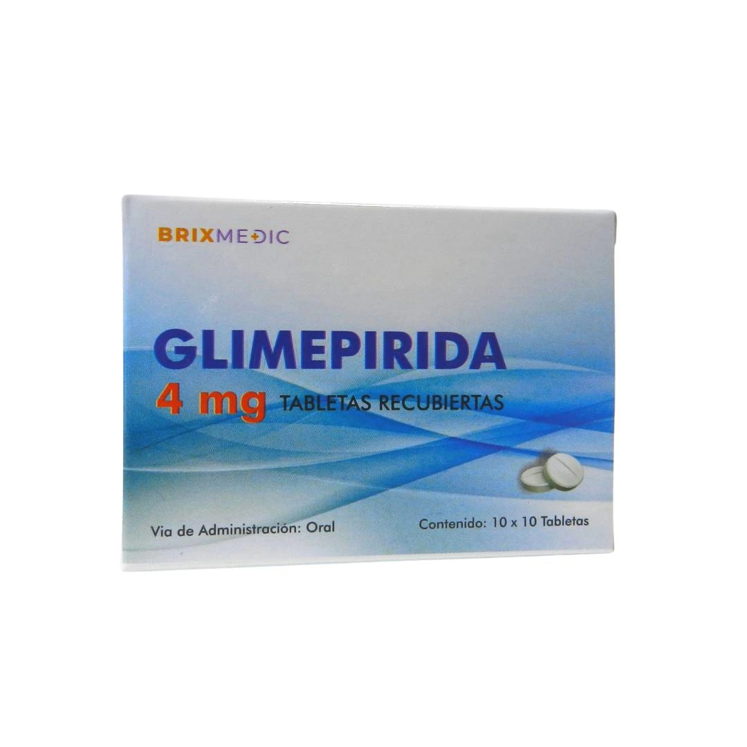 GLIMEPIRIDA 4MG BLISTER 10TAB BRIX MEDIC