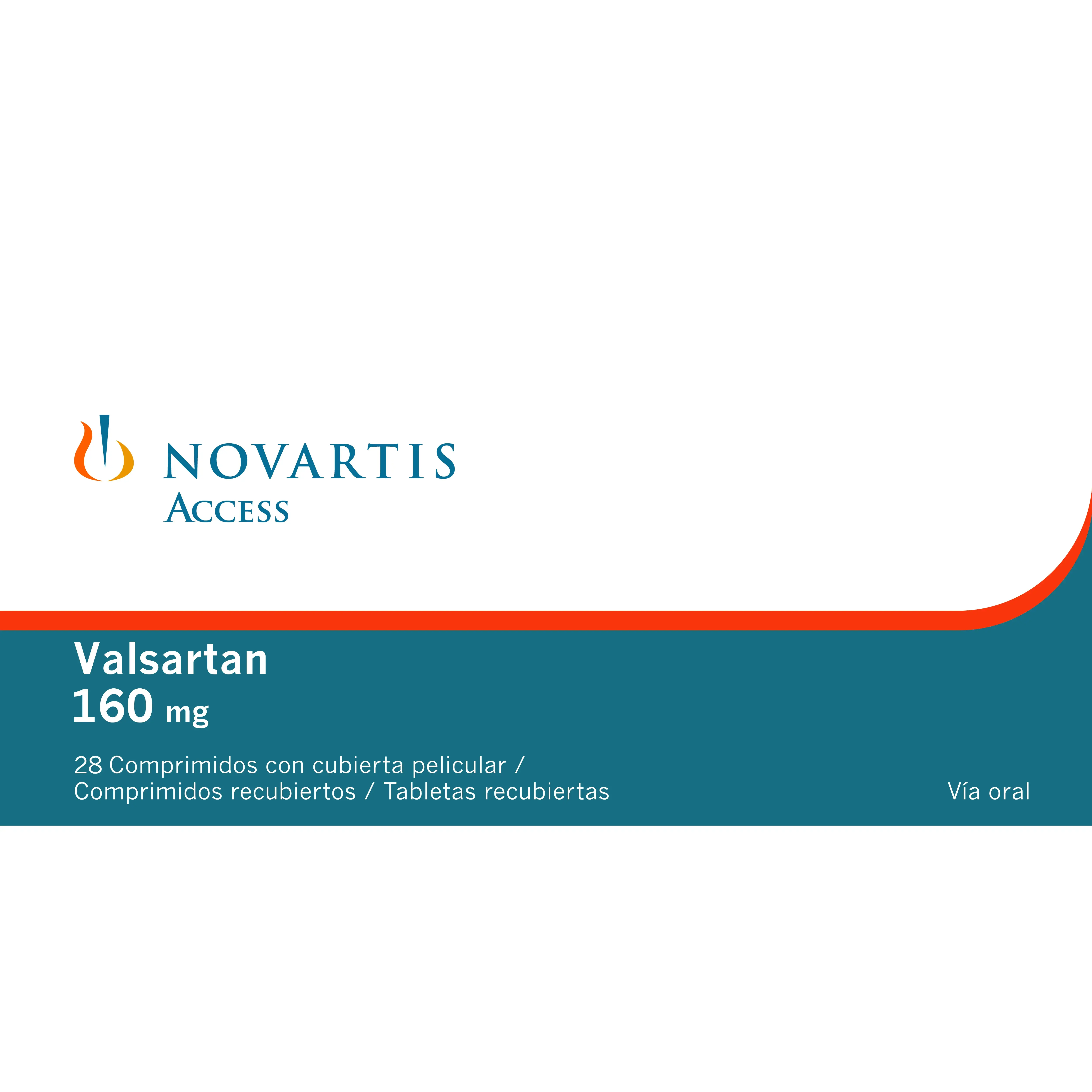 Valsartan 160 Mg x 28 Comp